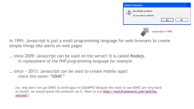 Presentation of programming languages for beginners | PPT
