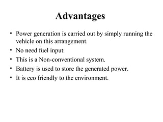 power generation by railway track\\ PPT | PPT