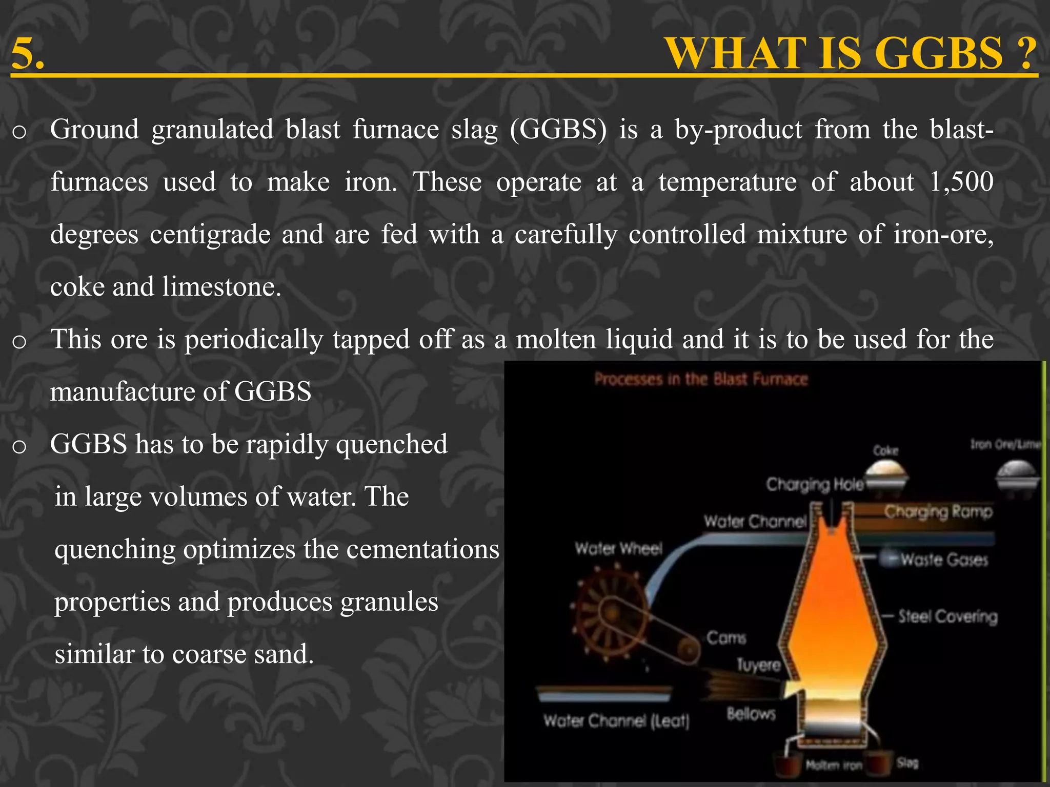 A LABORATORY STUDY OF CONCRETE MIX USING Ground Granulated Blast ...