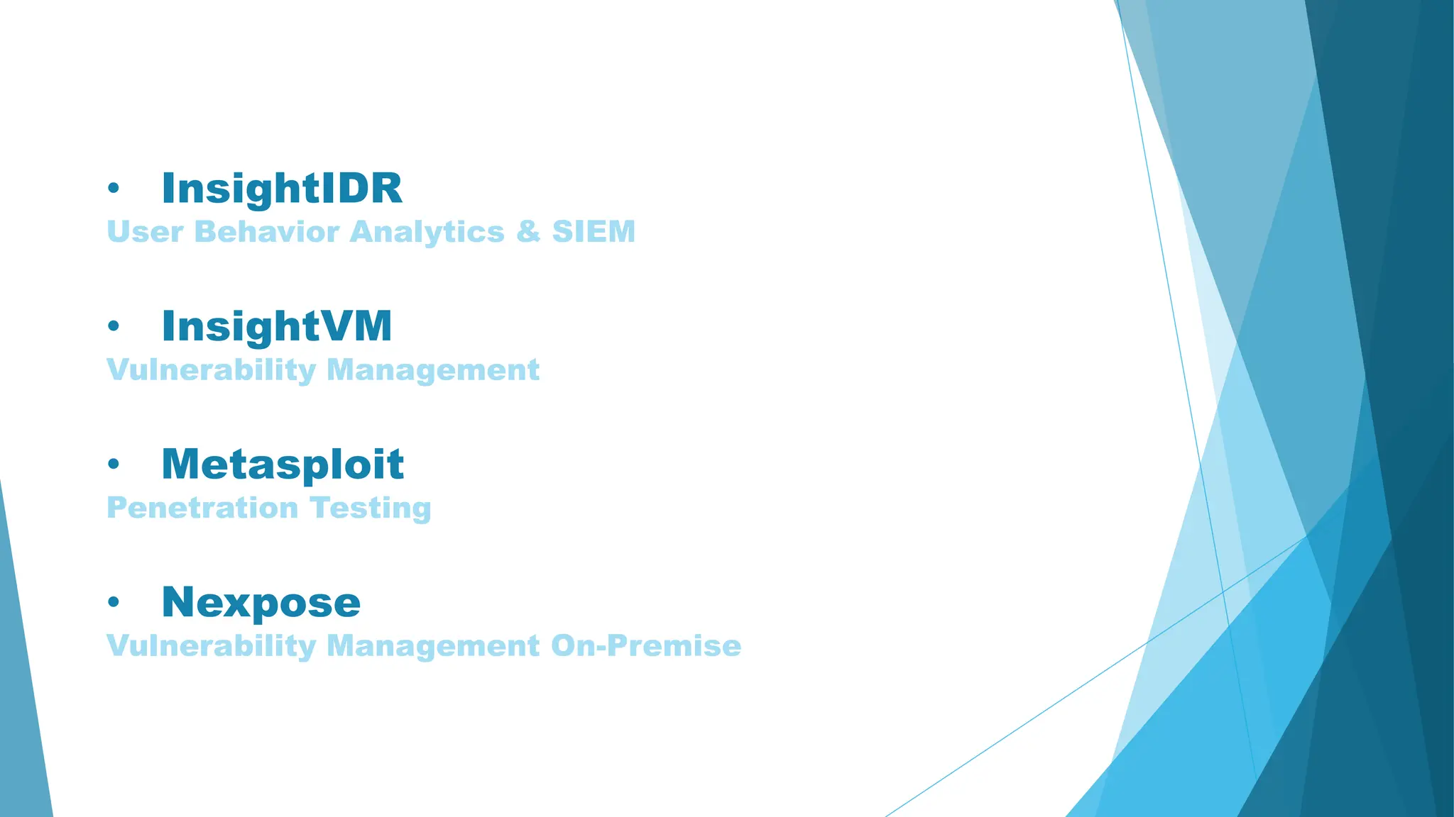 Presentation of Rapid7 vulnerabilityassessment and penetration testing.pptx