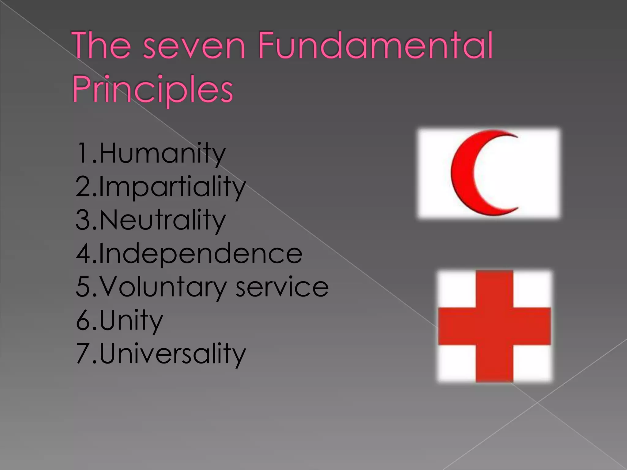 Presentation of red cross | PPTX