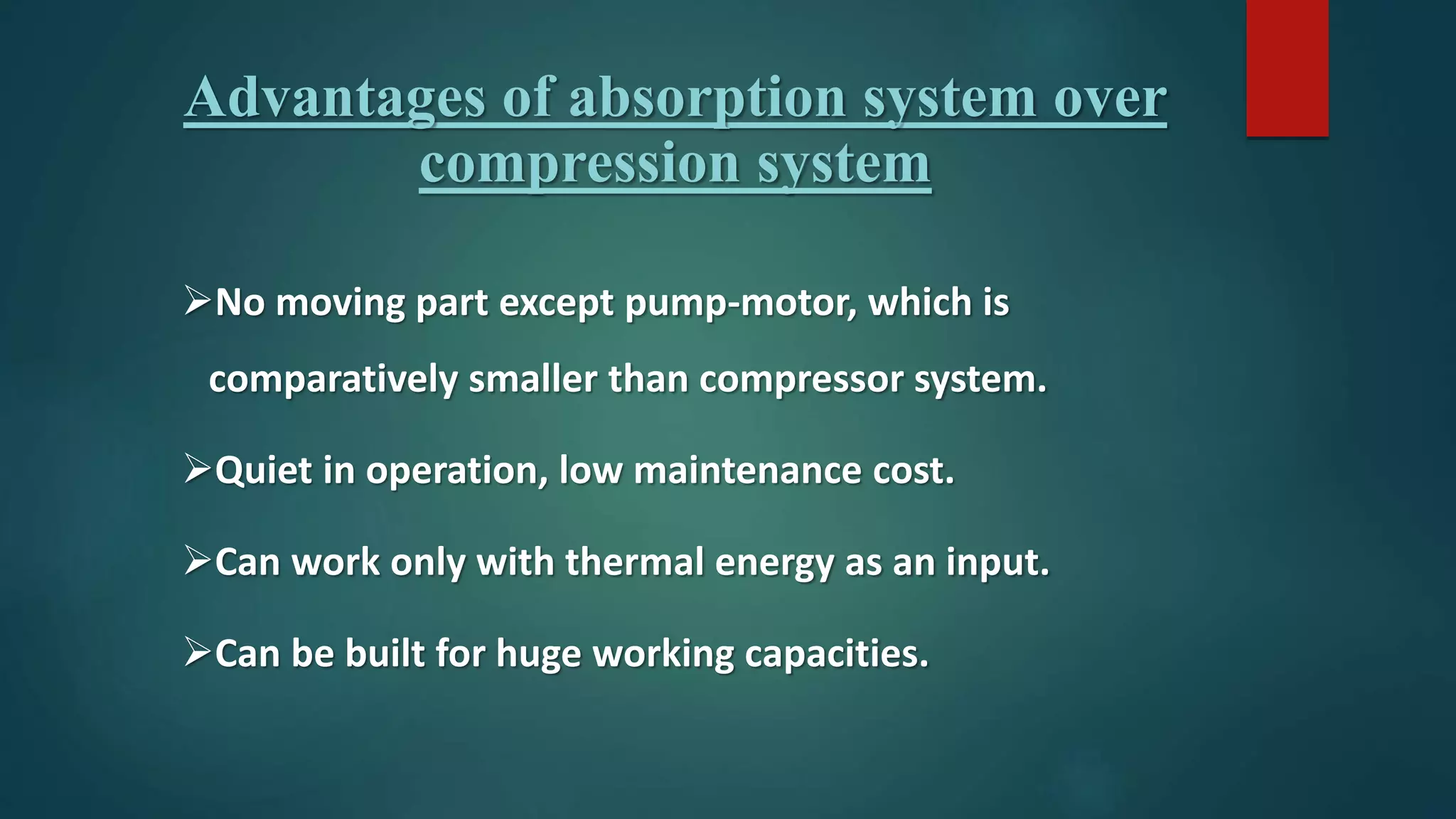 Vapour Absorption System | PPTX