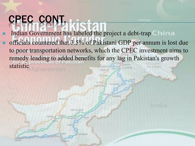 Chinese Debt trap Diplomacy in context of CPEC | PPTX