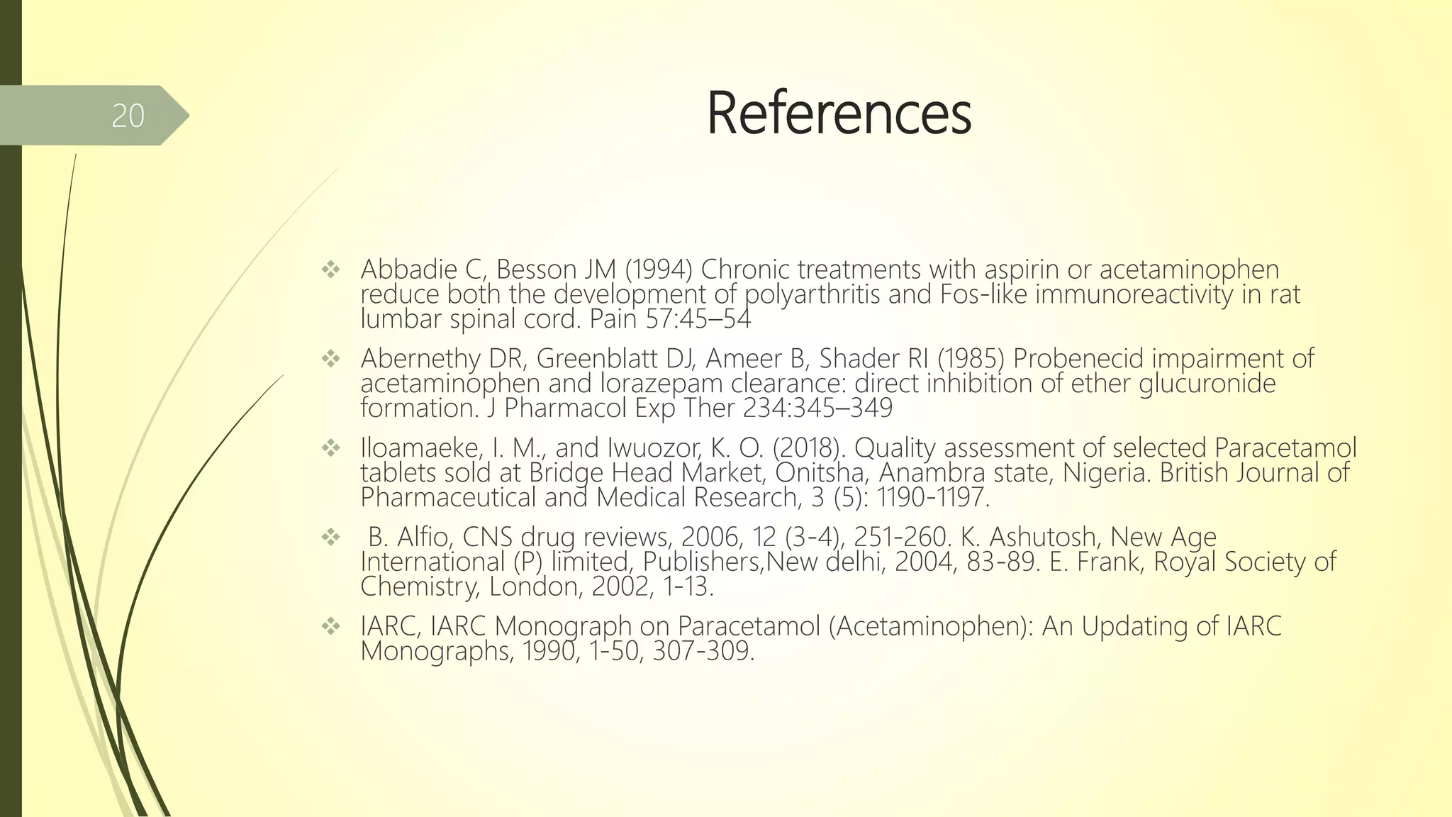 Chemistry of Paracetamol | PPTX