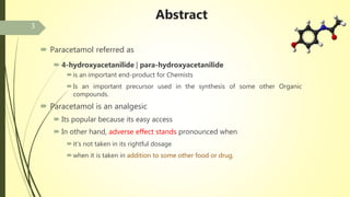 Chemistry of Paracetamol | PPT
