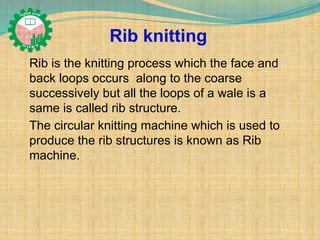 Presentation of Rib Knitting Machine .pptx