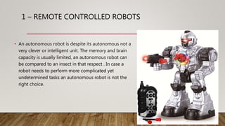 Presentation of robotics | PPTX