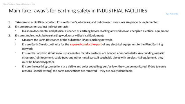 Presentation of Safety grounding for engineers .pptx | Medical Health