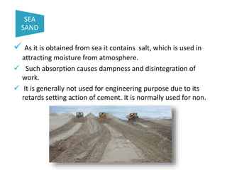 Presentation of sand | PPTX