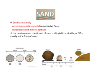 Presentation of sand | PPTX
