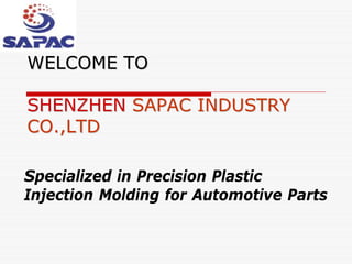 Presentation Of Sapac | PPT