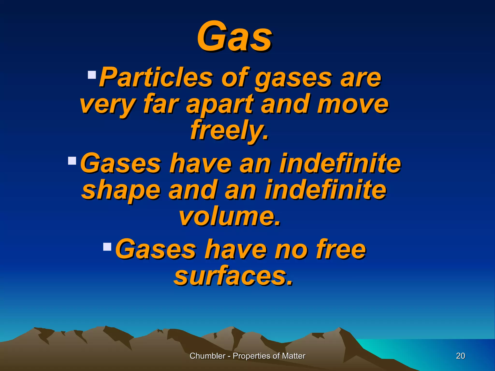 Presentation of science (matter) | PPT