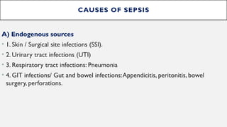 PRESENTATION OF SEPSIS, SEPTIC SHOCK.pptx