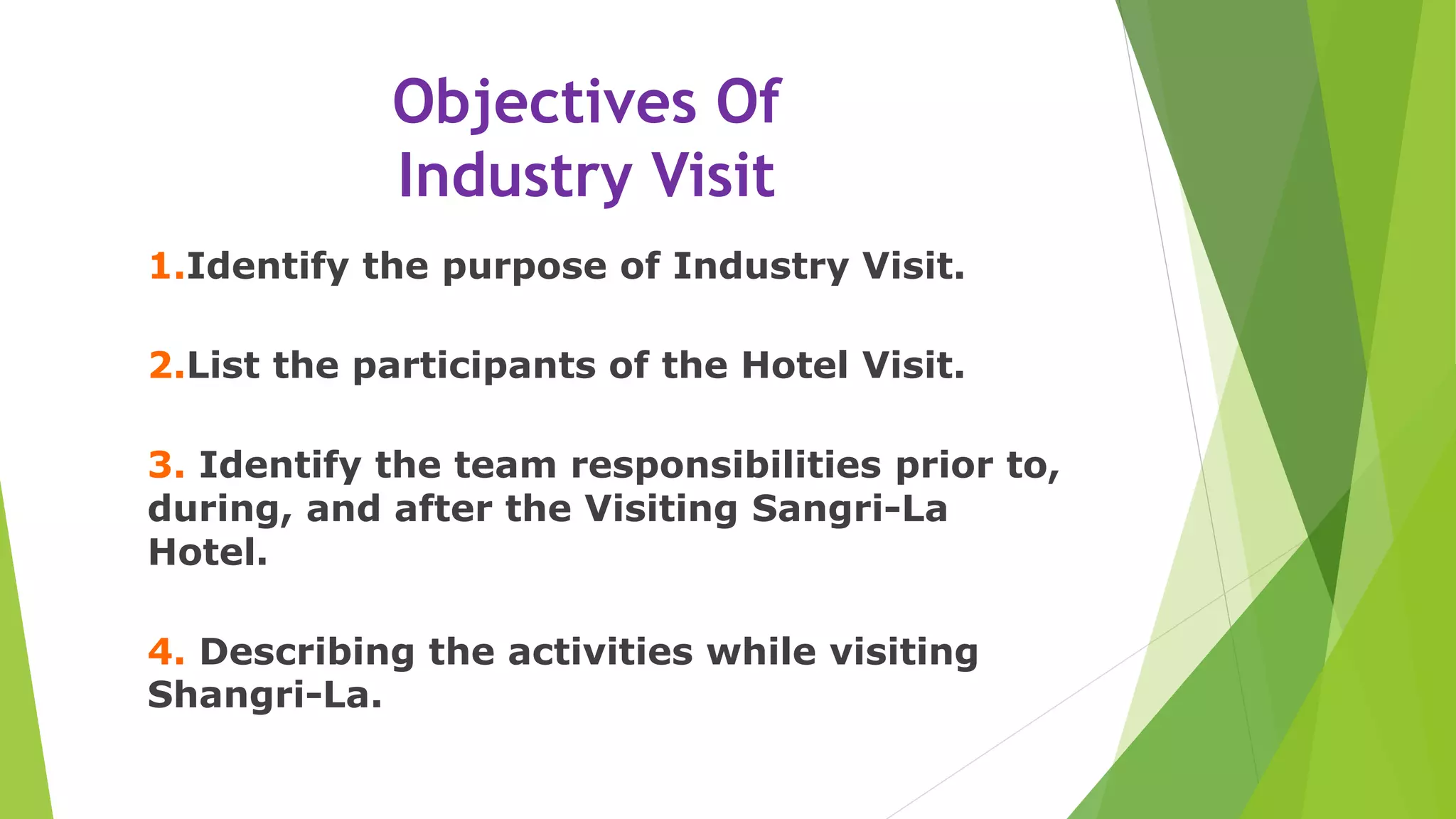 Hotel Visit Presentation | PPTX