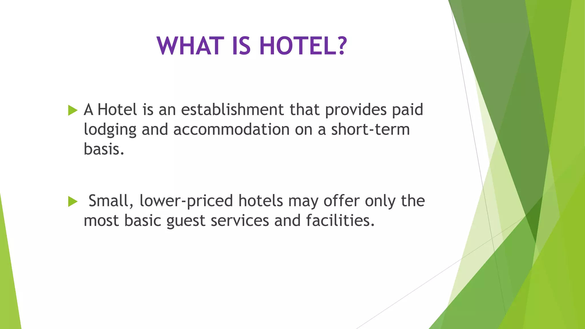 Hotel Visit Presentation | PPTX