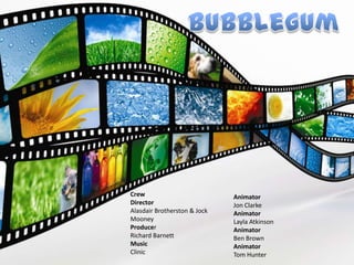 Presentation of short film | PPTX