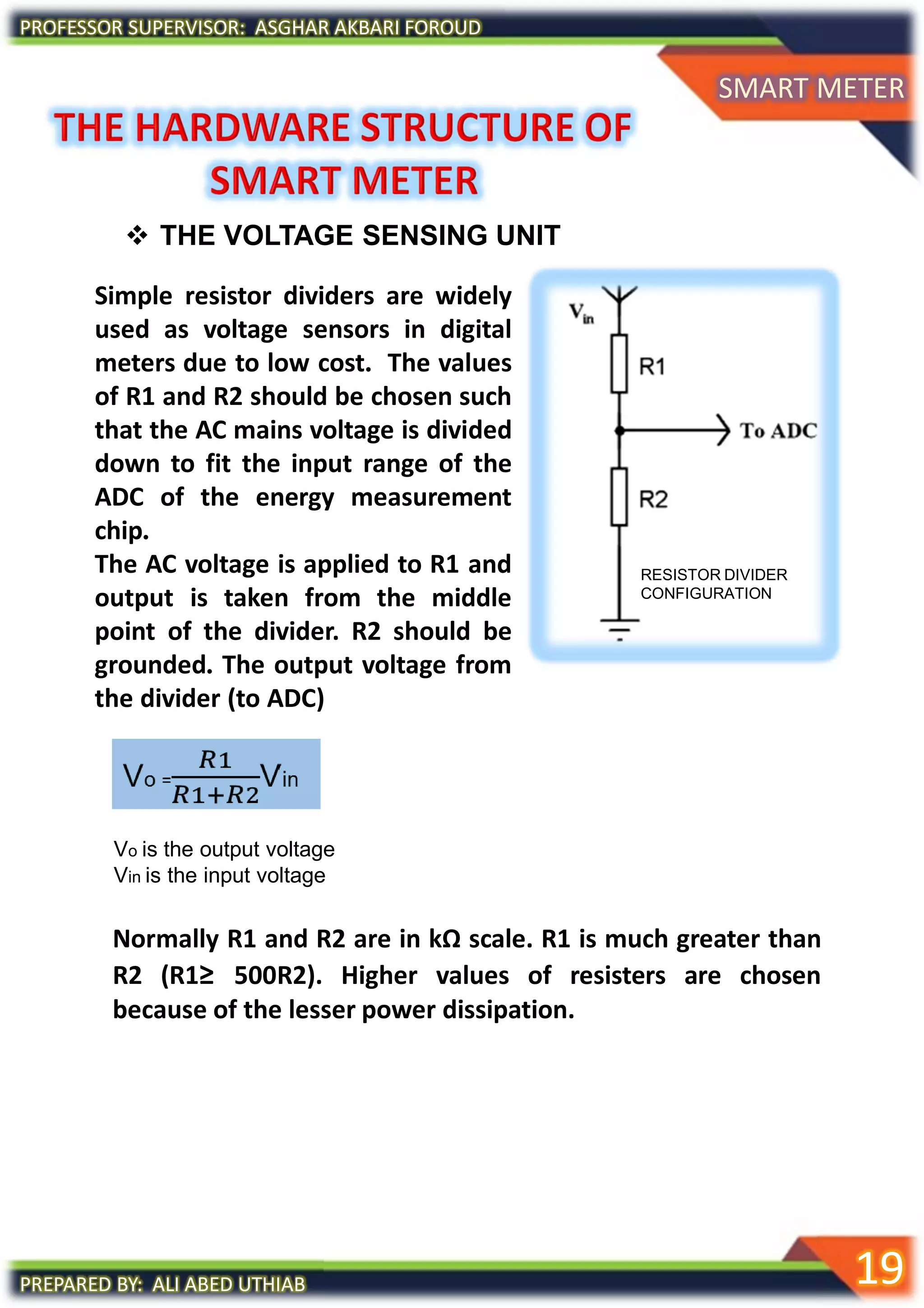Presentation of smart meter | PDF