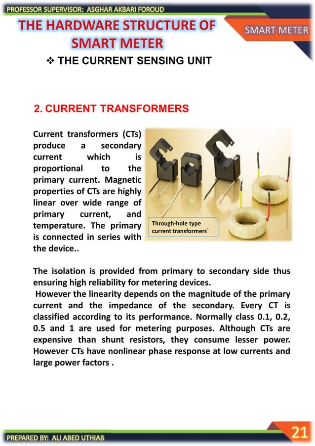 Presentation of smart meter | PDF | Power and Energy Industry | Industries