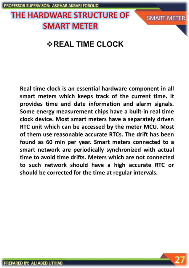 Presentation of smart meter | PDF | Power and Energy Industry | Industries