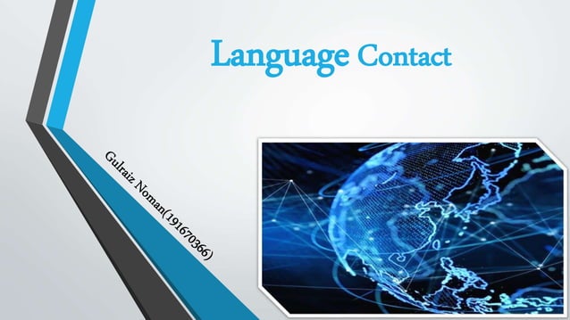Presentation of sociolinguistics | PPT