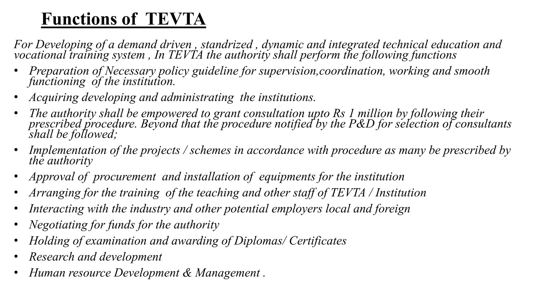 TEVTA,BISE of Punjab,Punjab Textbook Board | PPTX