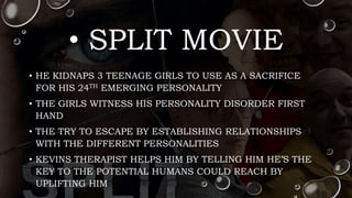 Bailey's Presentation of split movie in DID | PPTX