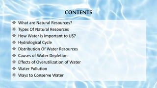 PRESENTATION of WATER AS A NATURAL RESOURCE_FINAL.pptx