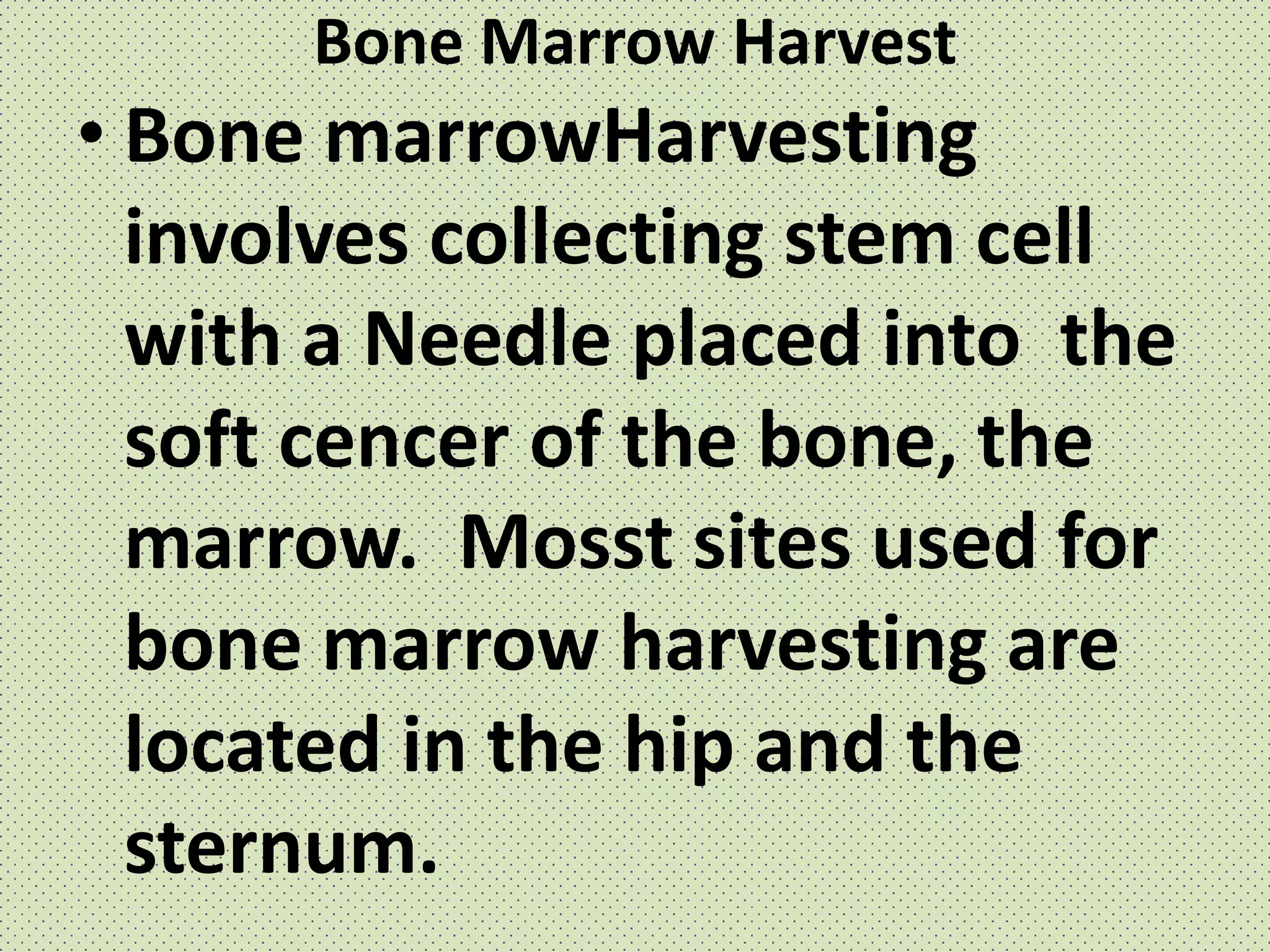 Presentation of stem cell and bone marrow tranplan tation | PPTX