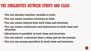 struct and class deferences | PDF | Programming Languages | Computing