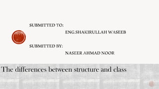 struct and class deferences | PDF | Programming Languages | Computing