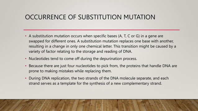 Presentation of substitution mutation.pptx