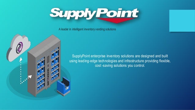 Supplypoint - A leader in intelligent inventory vending solutions