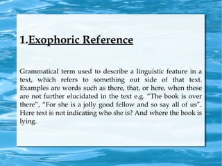 Presentation of text linguistics | PPT