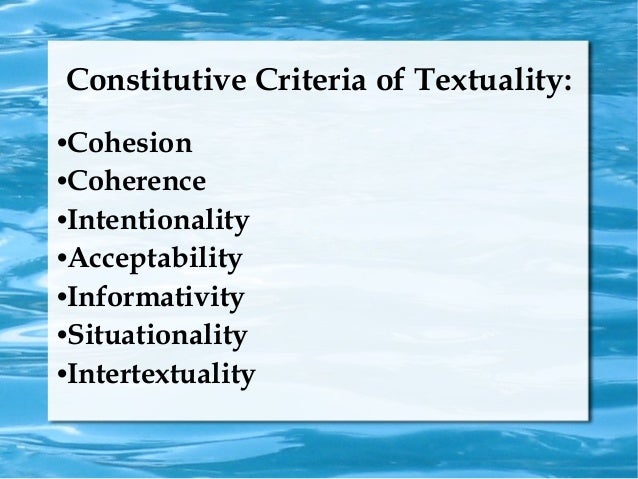 Presentation Of Text Linguistics
