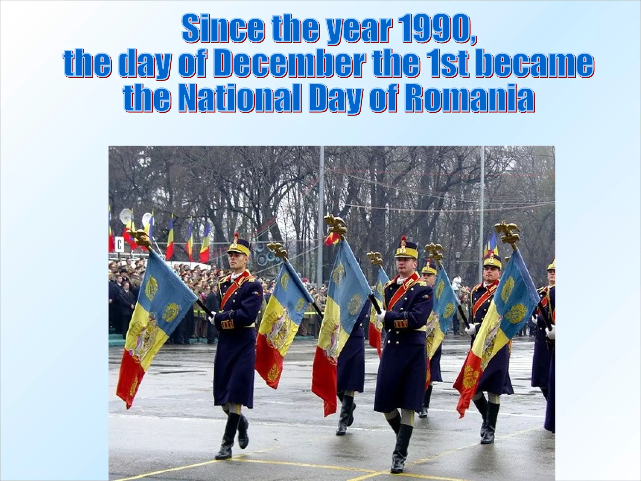 Presentation of the great unification on december 1st | PPT