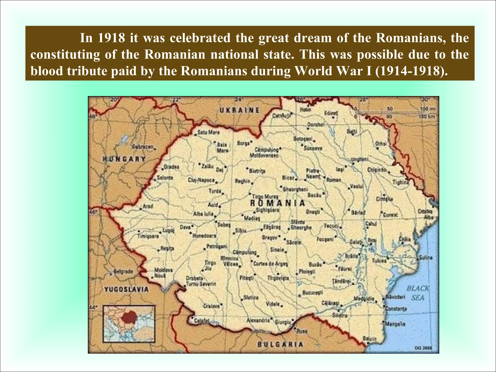Presentation of the great unification on december 1st | PPT