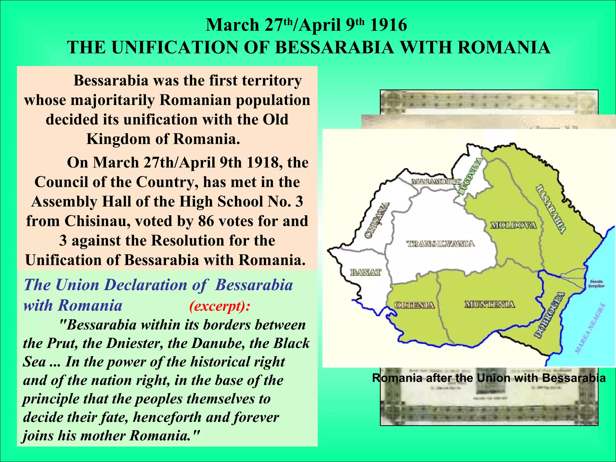 Presentation of the great unification on december 1st | PPT