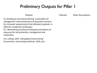 Presentation of the implementation plan for Pillar 1 | PPT