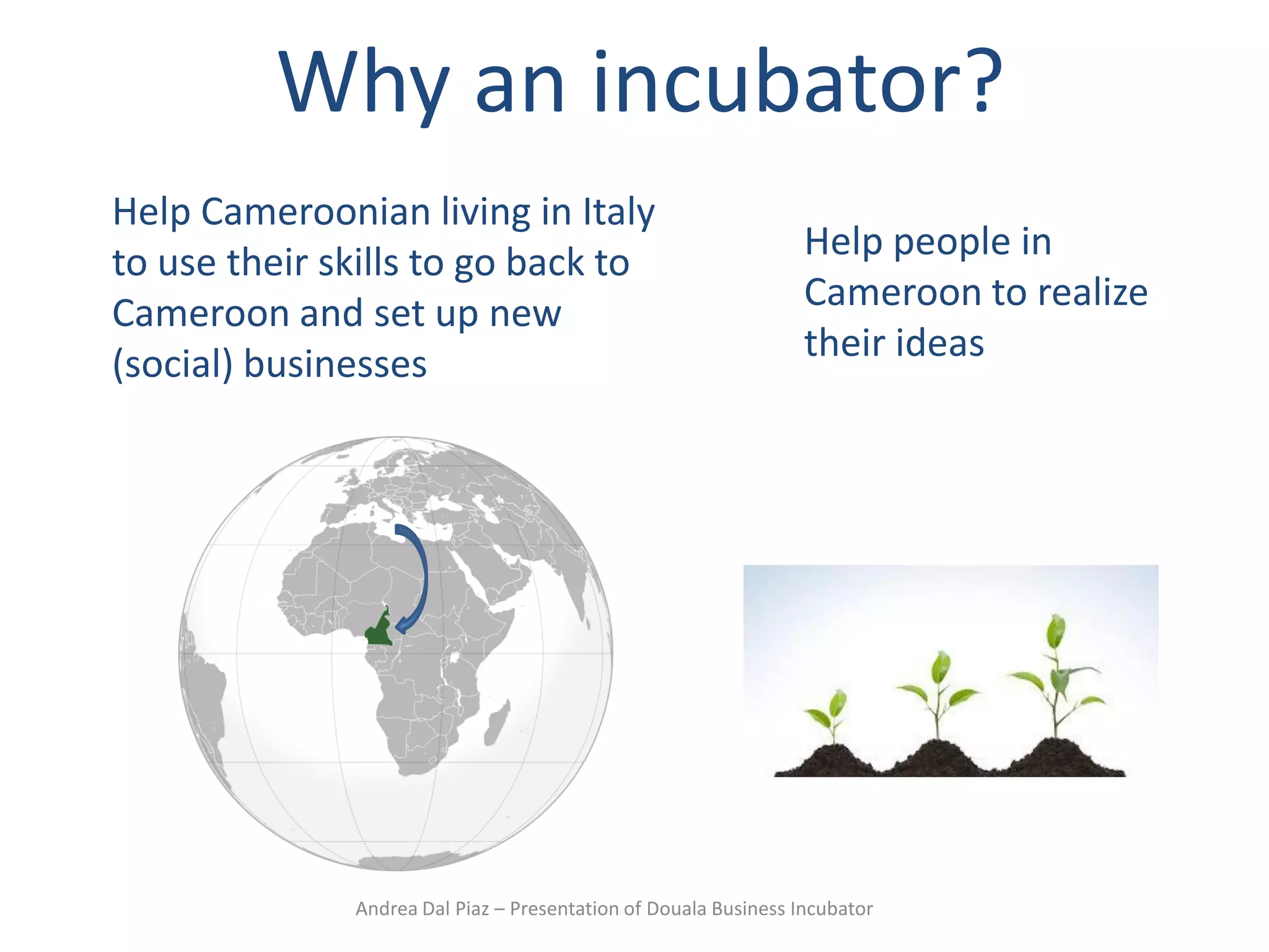 Presentation of the incubator | PDF