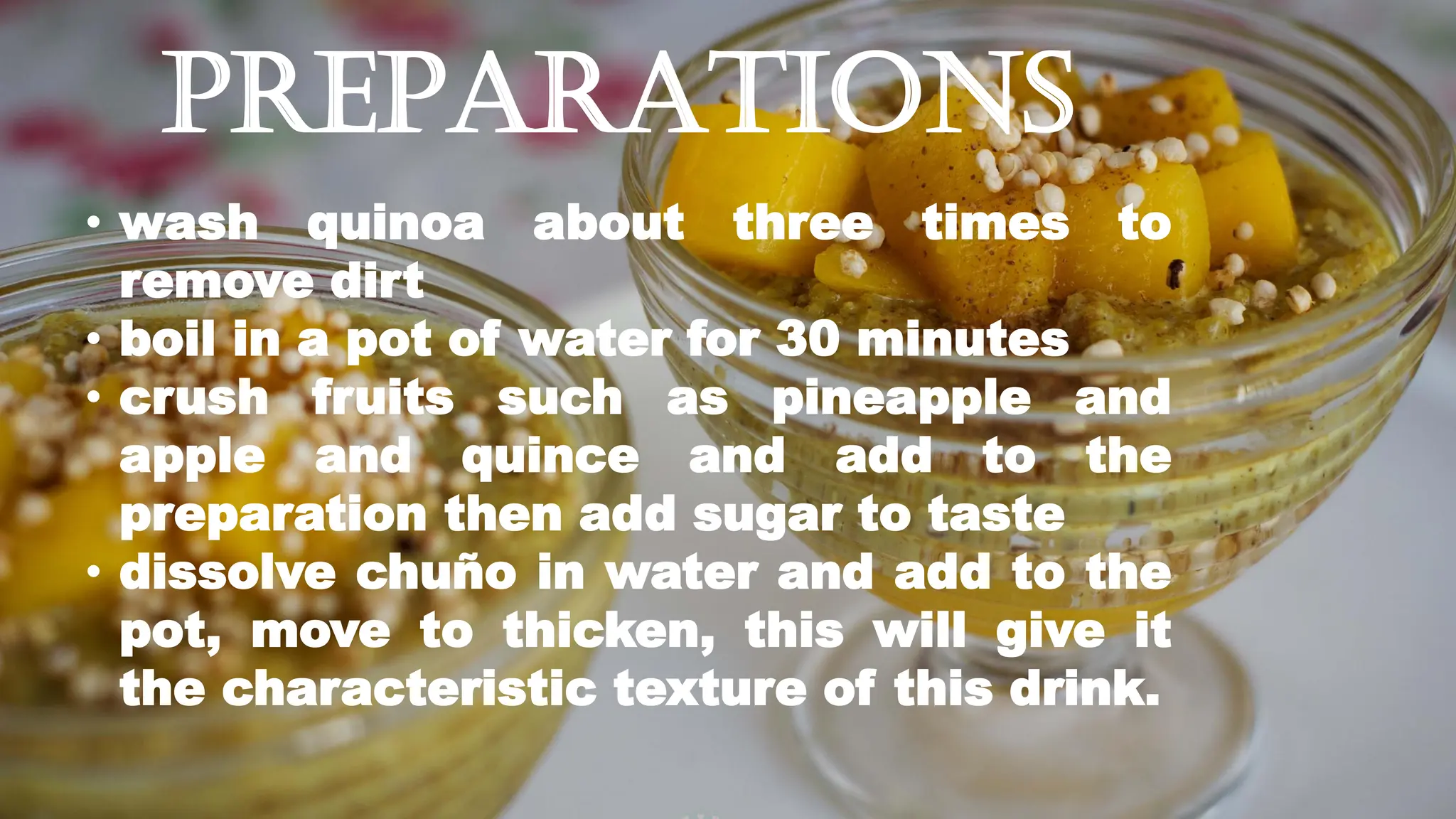 NEW PRESENTATION OF THE QUINOA IN PERUUU | PDF | Nutrition | Healthy Living
