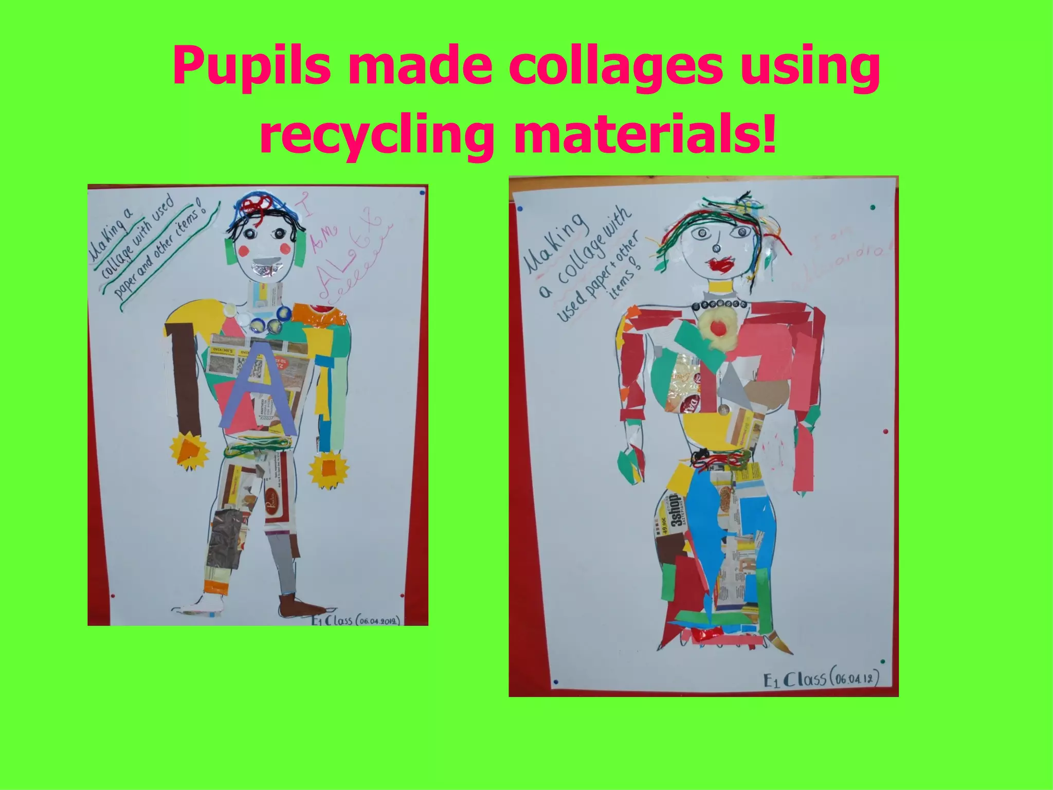 Presentation ofthe recycling project | PPT