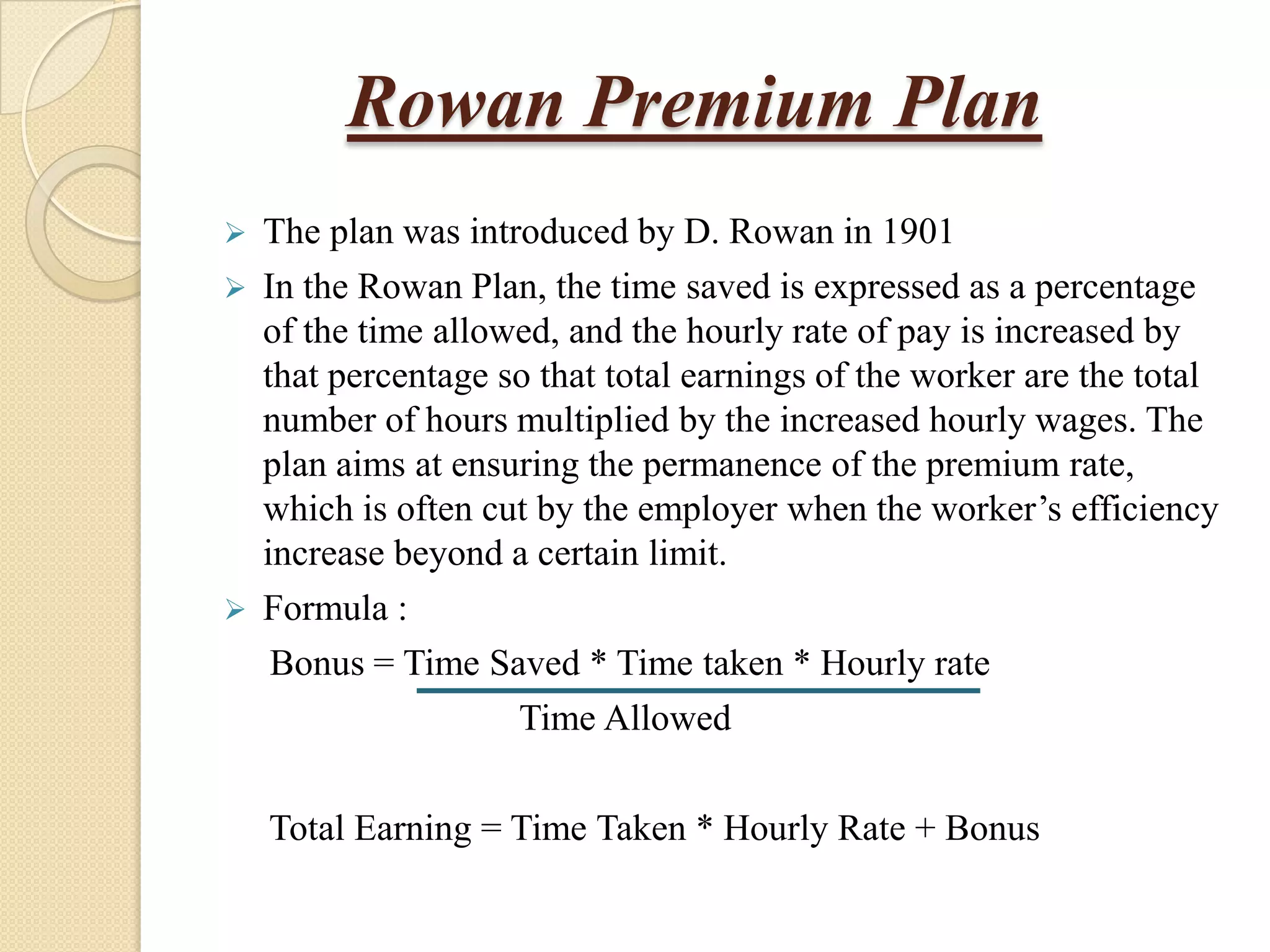 Presentation of types_of_incentive_plan | PPTX