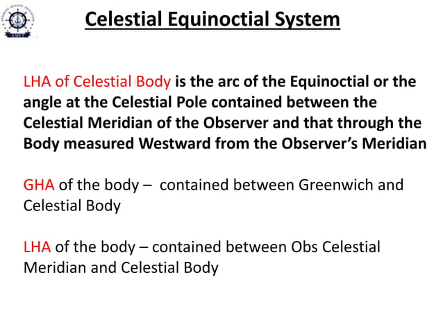 Presentation of Unit 3 NAV II - Celestial Sphere & Coordinates.pdf