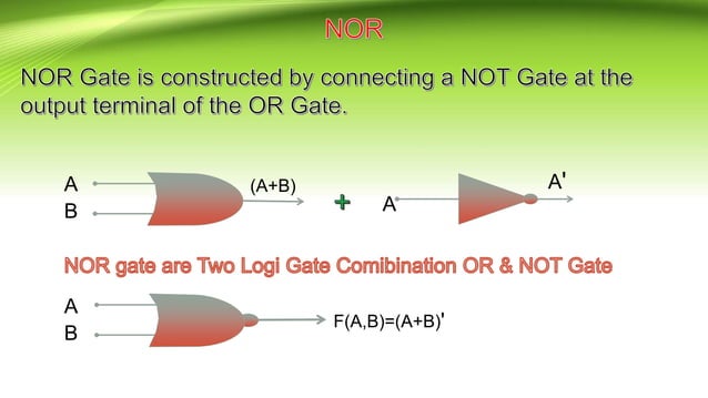 Presentation of universal logic gate | PPTX