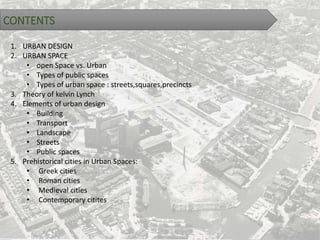 Presentation of urban design | PPTX