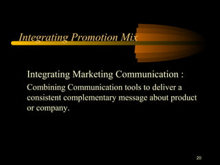 integrated marketing communication | PPT