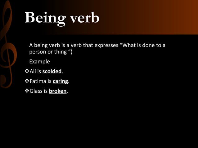 Presentation of verb | PPTX