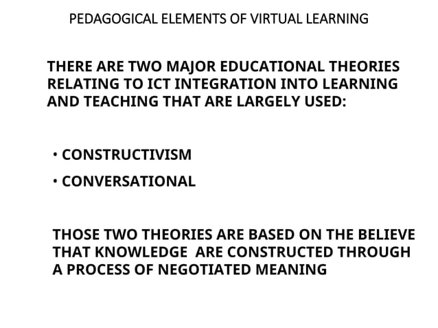 Presentation of WHAT IS VIRTUAL LEARNING.ppt