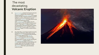 Presentation of volcanoes | PPTX