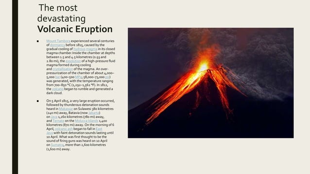 Presentation of volcanoes | PPT